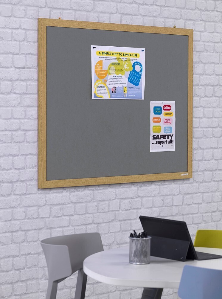 Wood Frame Noticeboard | For Schools Direct