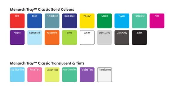 Monarch Shallow Single Tray | For Schools Direct